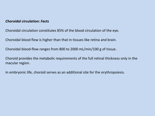 Ocular circulation | PPTX | Eye and Vision Conditions | Diseases and ...