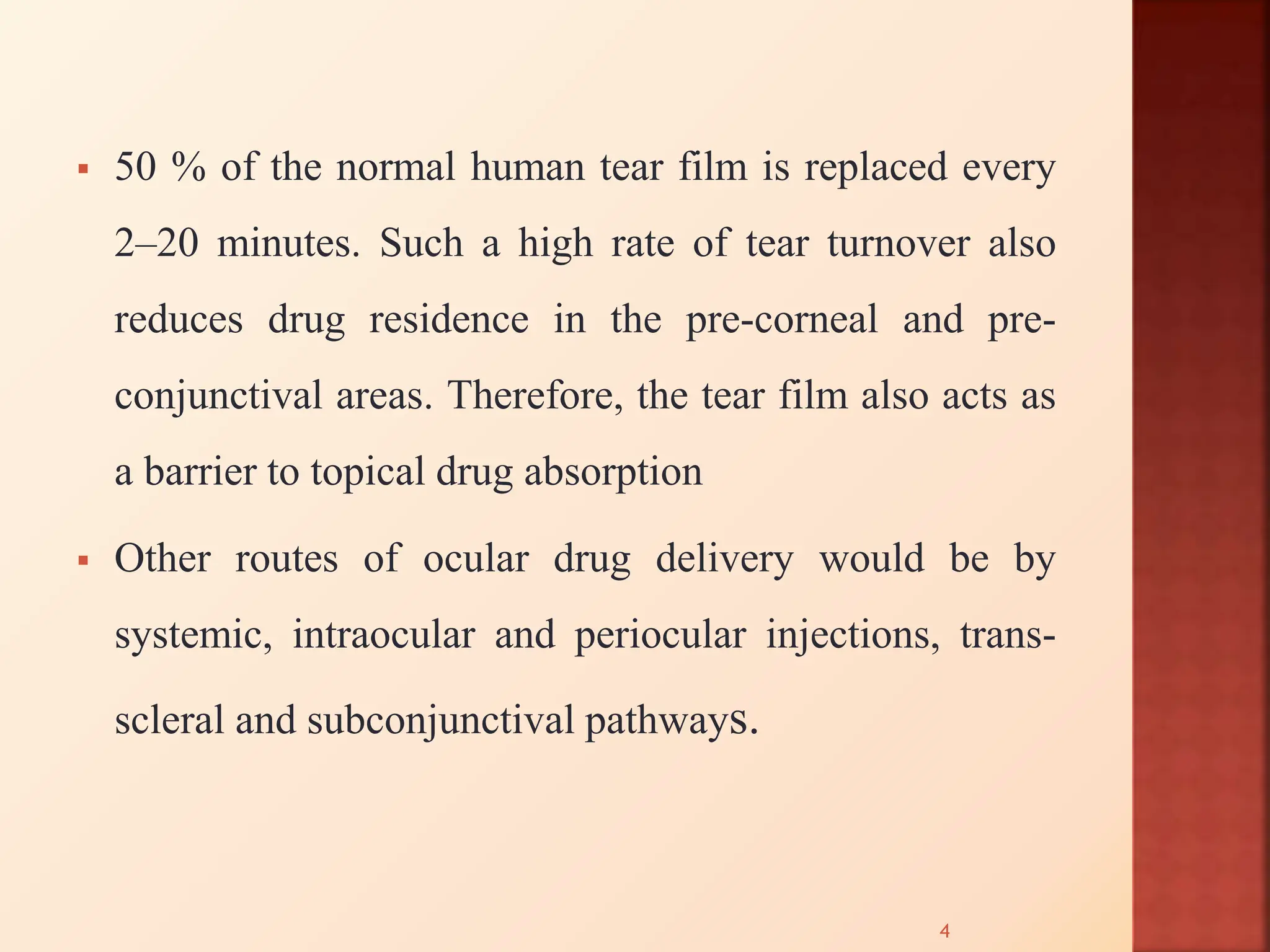ocular Drug delivery system: Barrier and how to over come | PPTX