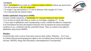 Ocular drug delivery system (novel drug delivery system).pptx