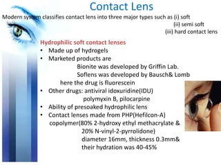 Ocular delivery system | PPTX