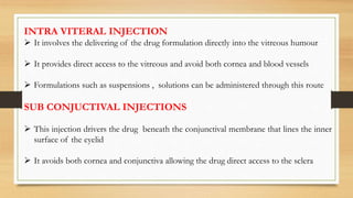 OCULAR DRUG DELIEVERY SYSTEM | PPTX