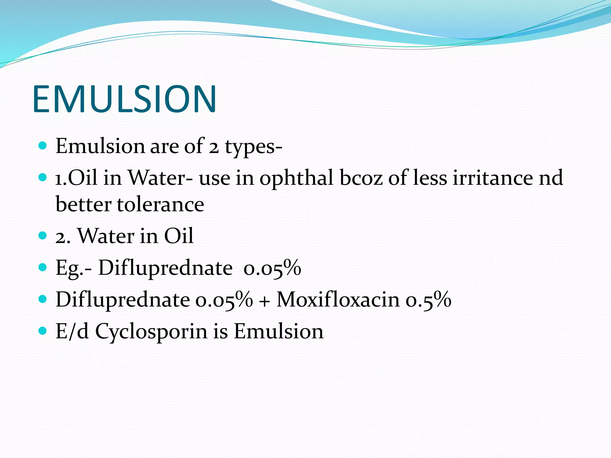 Ocular drug delivery system | PPTX