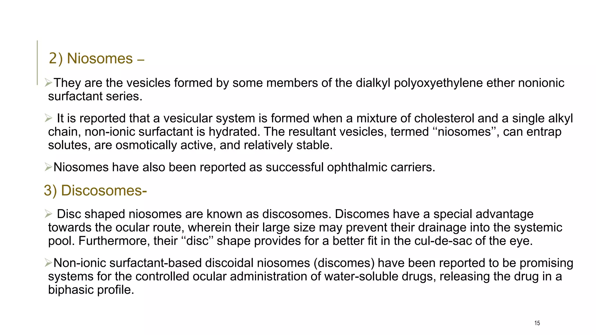 Ocular drug delivery system | PPTX