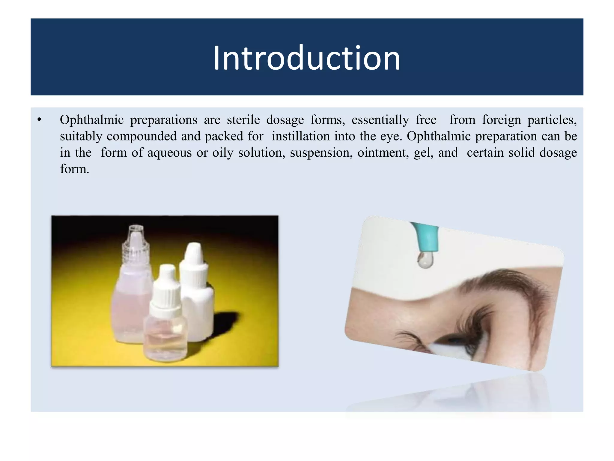 Ocular drug delivery system | PPTX