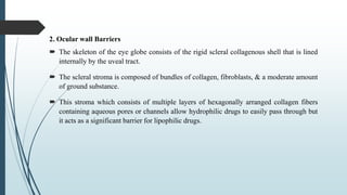 Ocular Drug Delivery System (ODDS) | PPTX