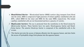 Ocular Drug Delivery System (ODDS) | PPTX