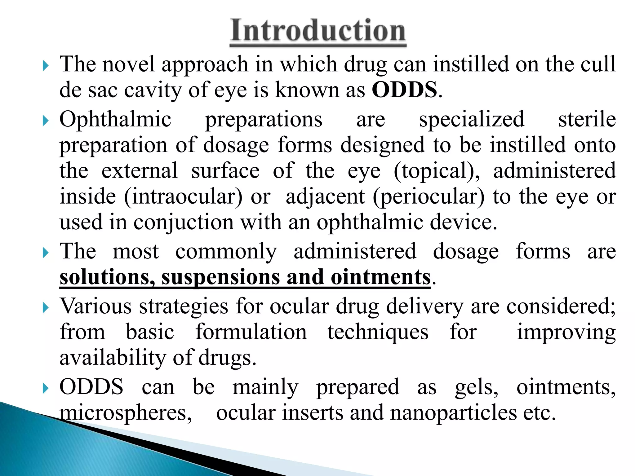 Ocular Drug Delivery Systems NDDS.pptx