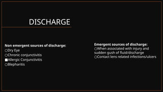 Critical Visions: Understanding and Responding to Eye Emergencies | PPT