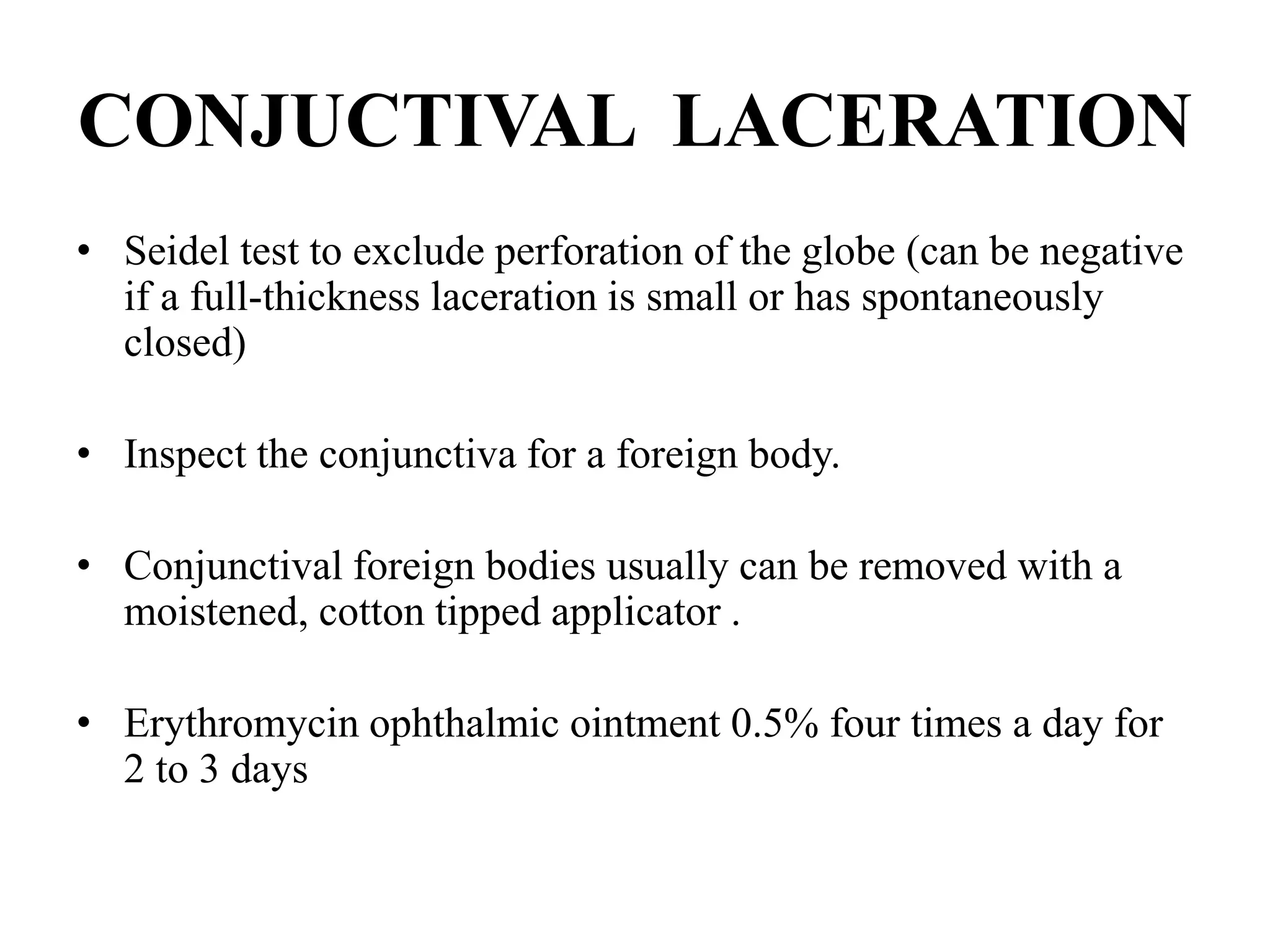 Ocular injuries | PPTX