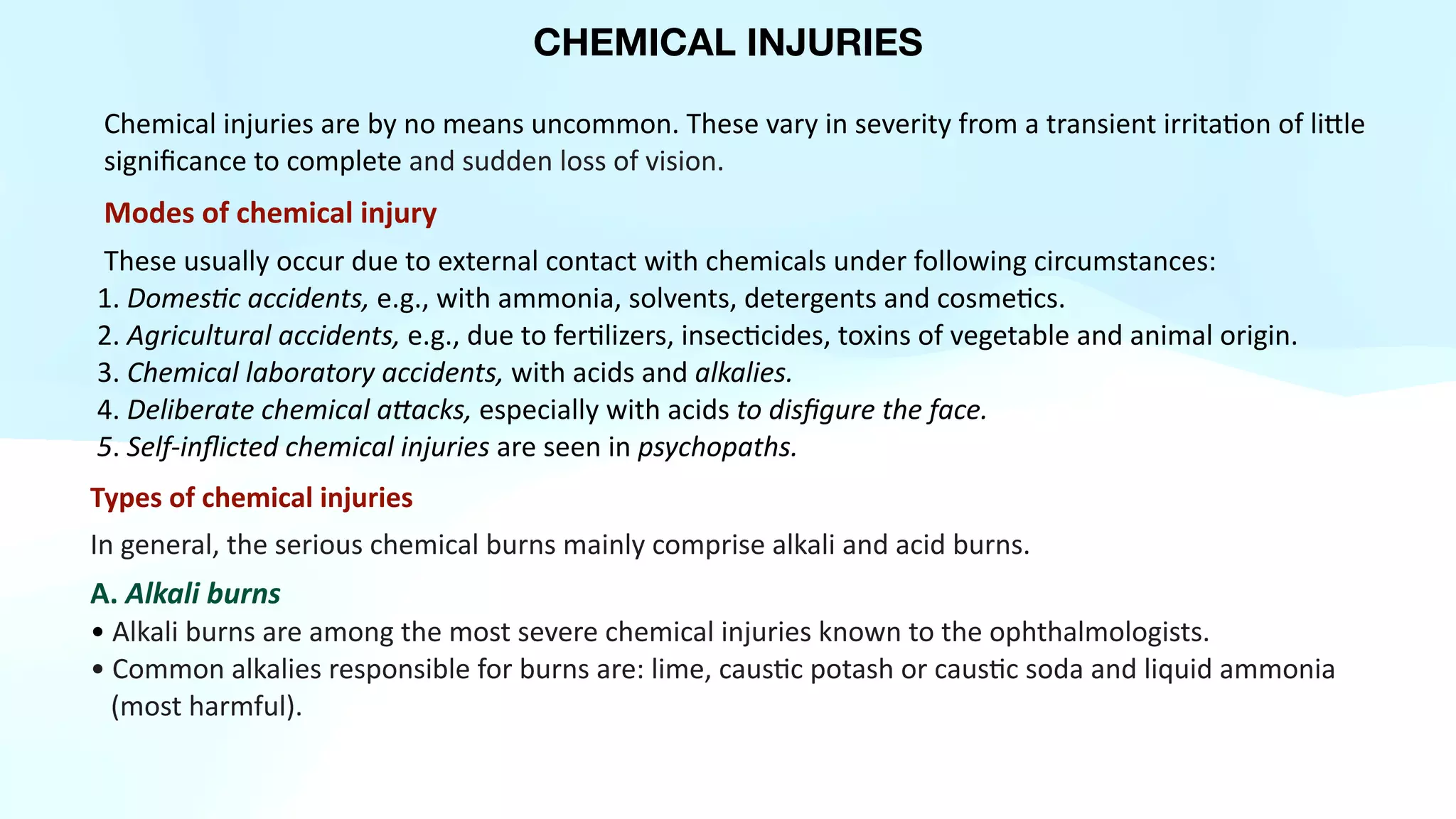OCULAR INJURIES | PDF