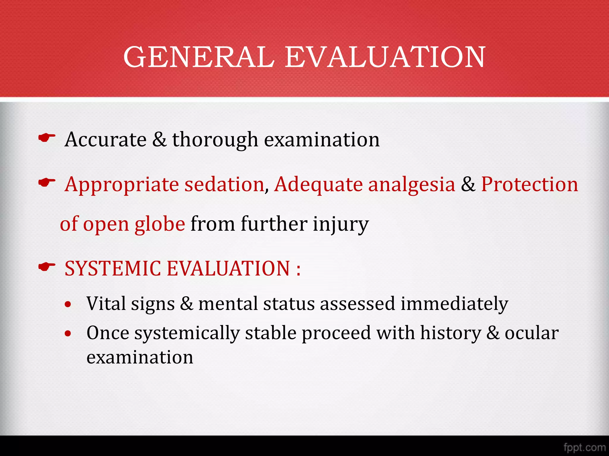 Ocular Injuries – Classification & Management Protocol.pptx