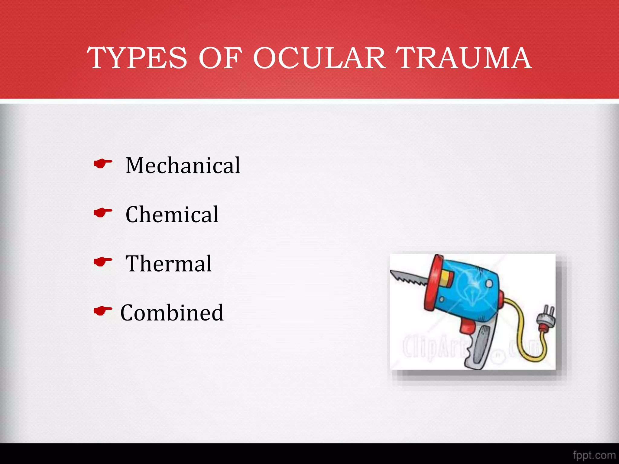 Ocular Injuries – Classification & Management Protocol.pptx