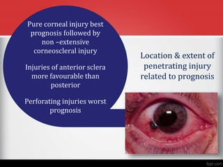 Ocular Injuries – Classification & Management Protocol.pptx