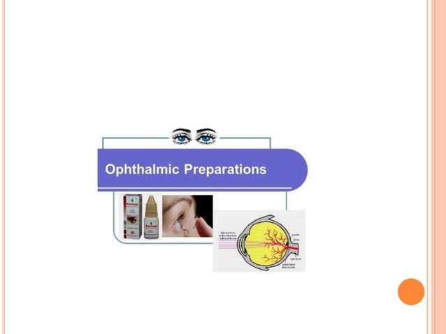 Ocular inserts | PPTX