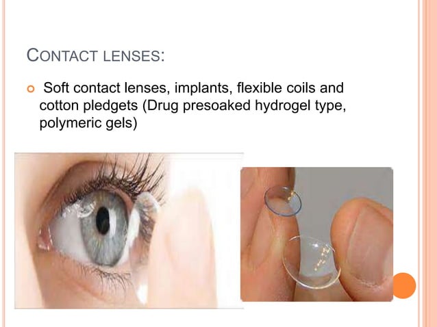 Ocular inserts | PPTX