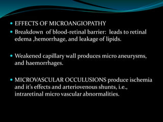 Ocular manfestations | PPTX