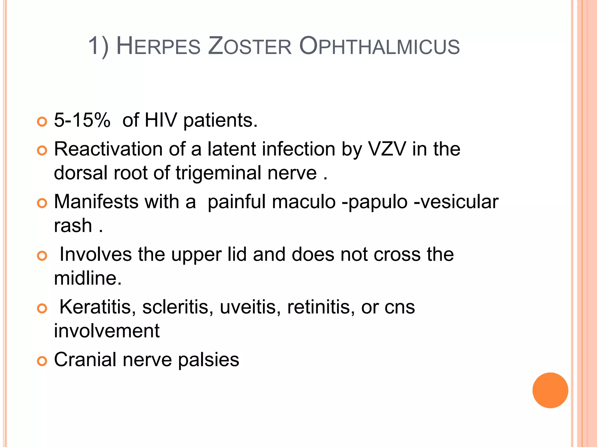 Ocular manifestation of hiv | PPTX