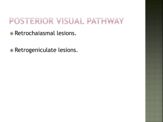 Ocular manifestations of multiple sclerosis | PPTX