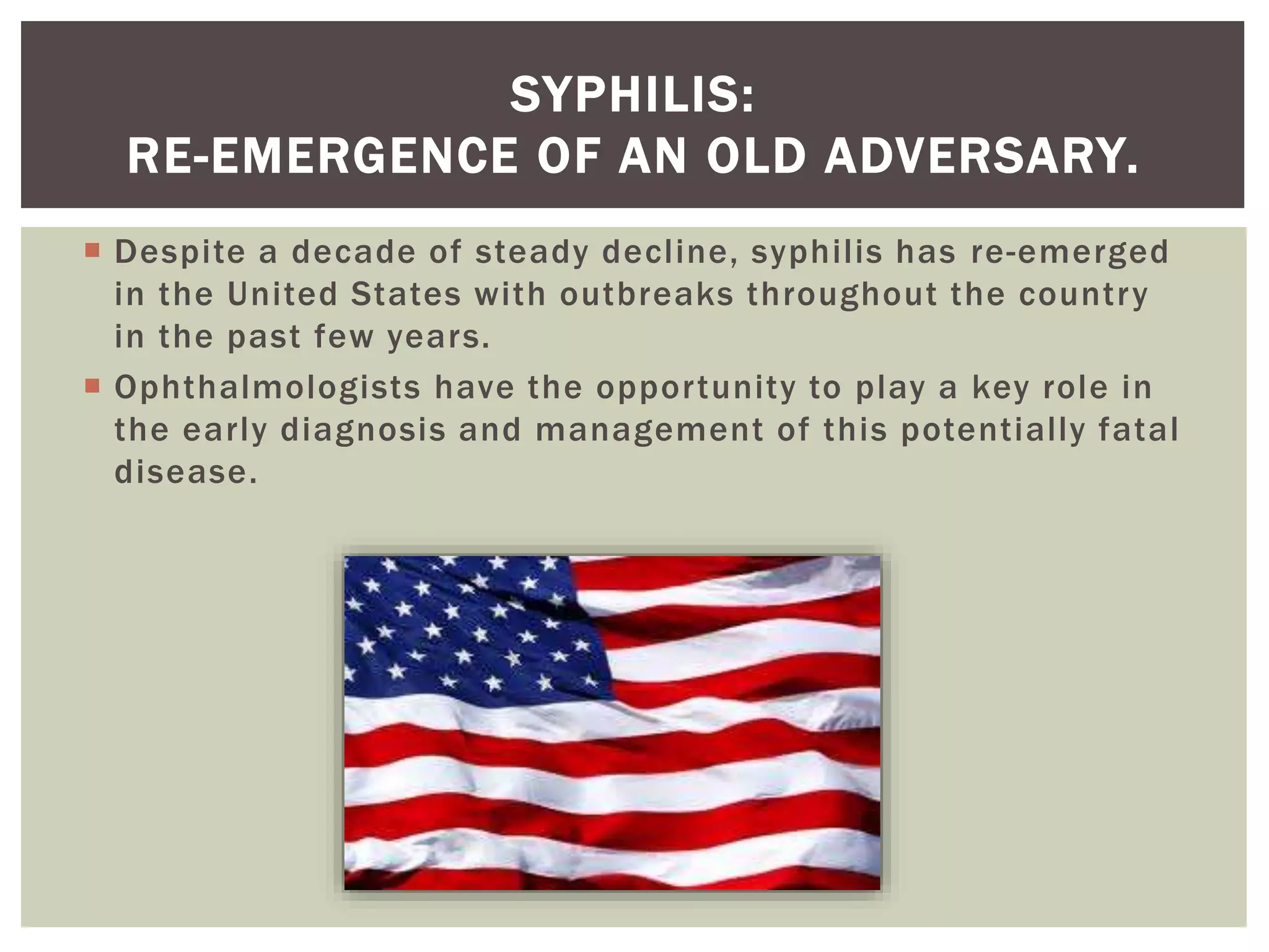 Ocular manifestations of syphilis | PPTX | Eye and Vision Conditions ...
