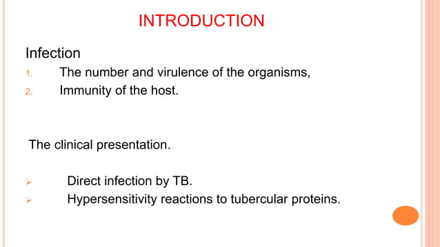 Ocular manifestations of tuberculosis infection | PPTX