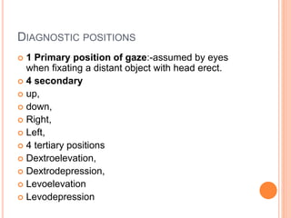 Ocular methods | PPTX