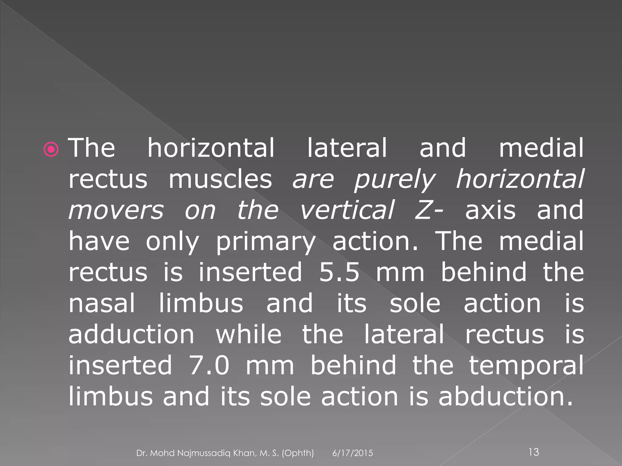 Ocular motility and strabismus | PPTX