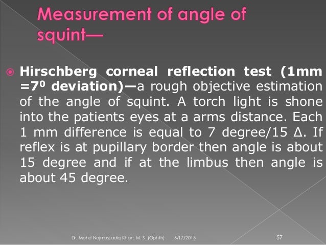 Ocular motility and strabismus