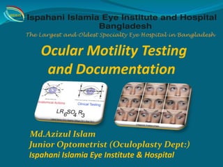 Ocular motility test | PPTX