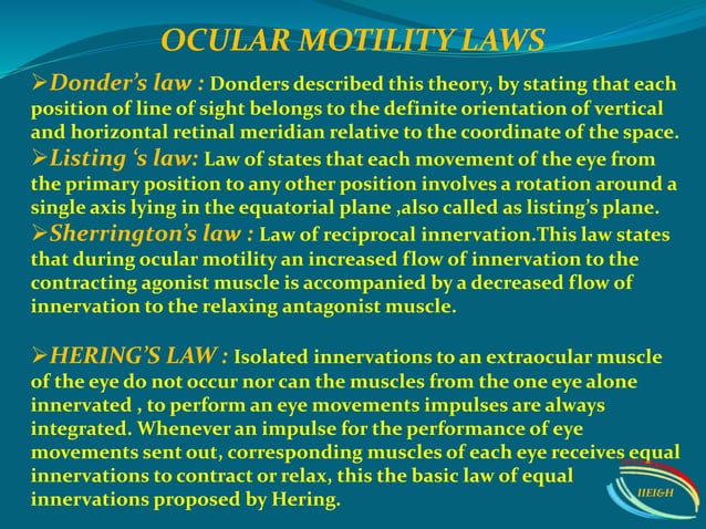Ocular motility test | PPTX