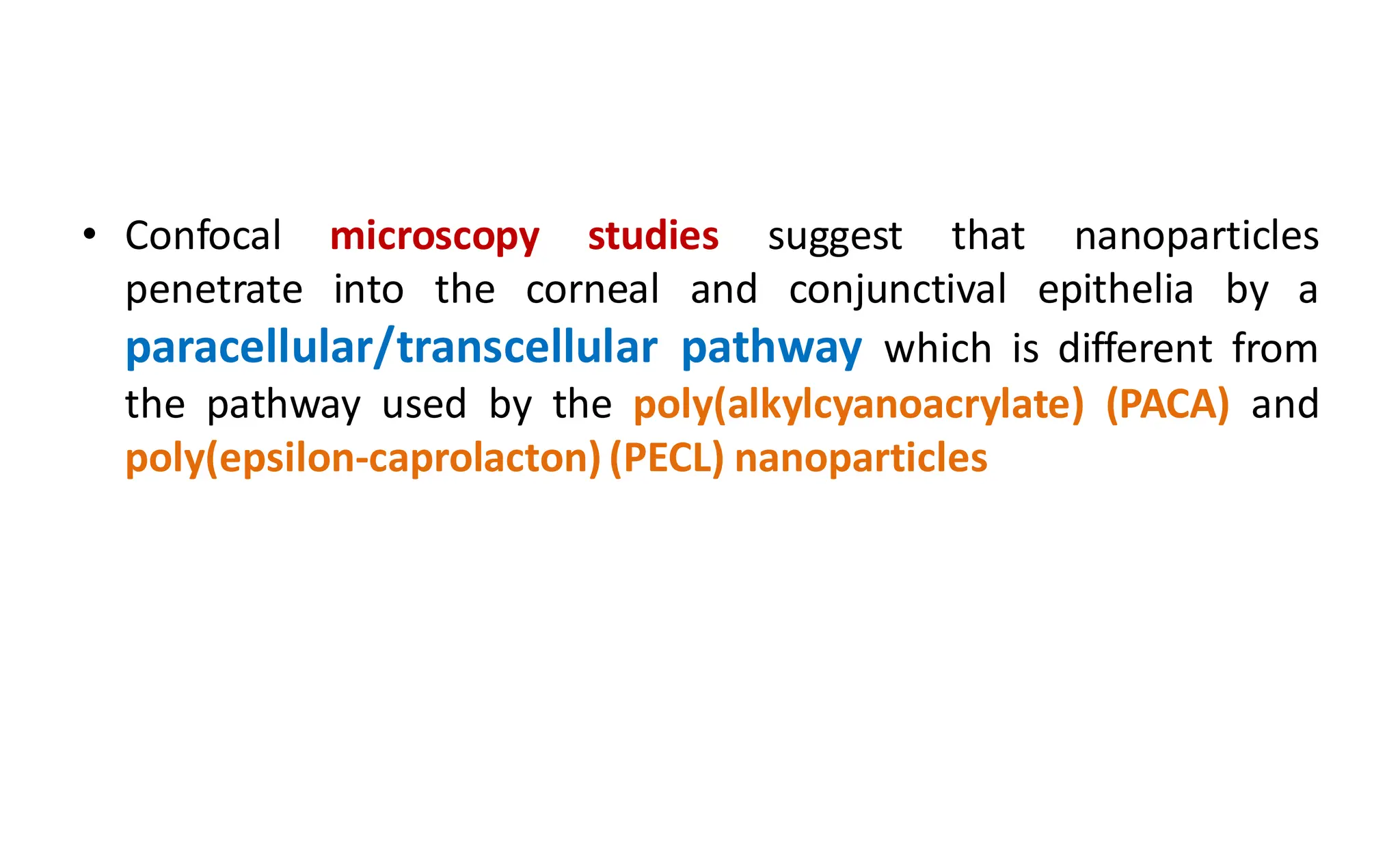 ocular applications of nanoparticulate drug delivery systems | PDF