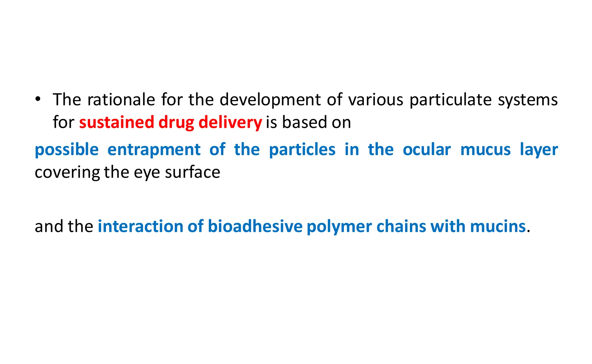 ocular applications of nanoparticulate drug delivery systems | PDF