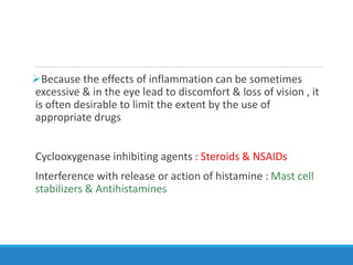 Ocular NSAIDs and Steroids | PPTX