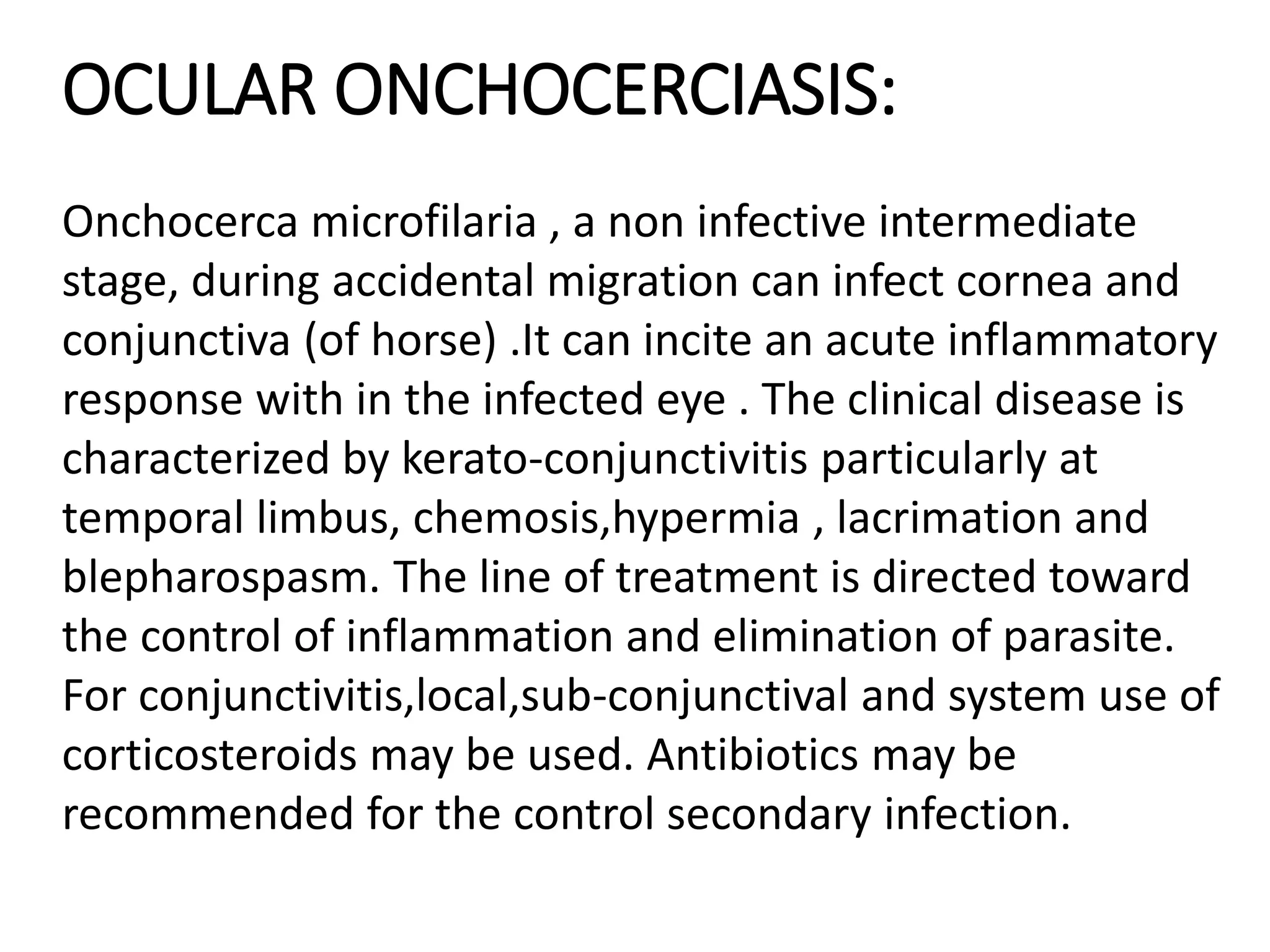 OCULAR PARASITE | PPTX
