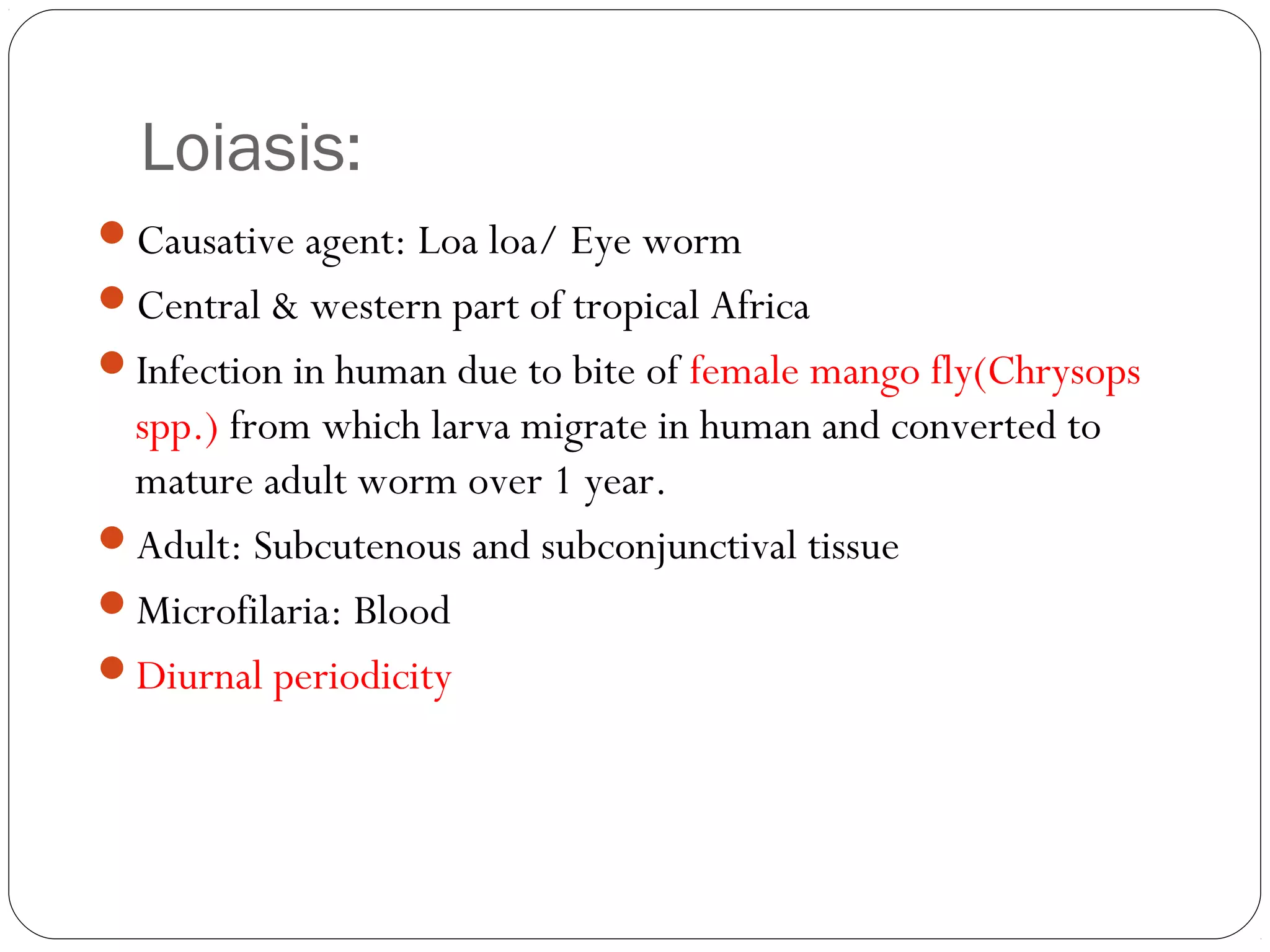 Ocular parasitic infection | PPT