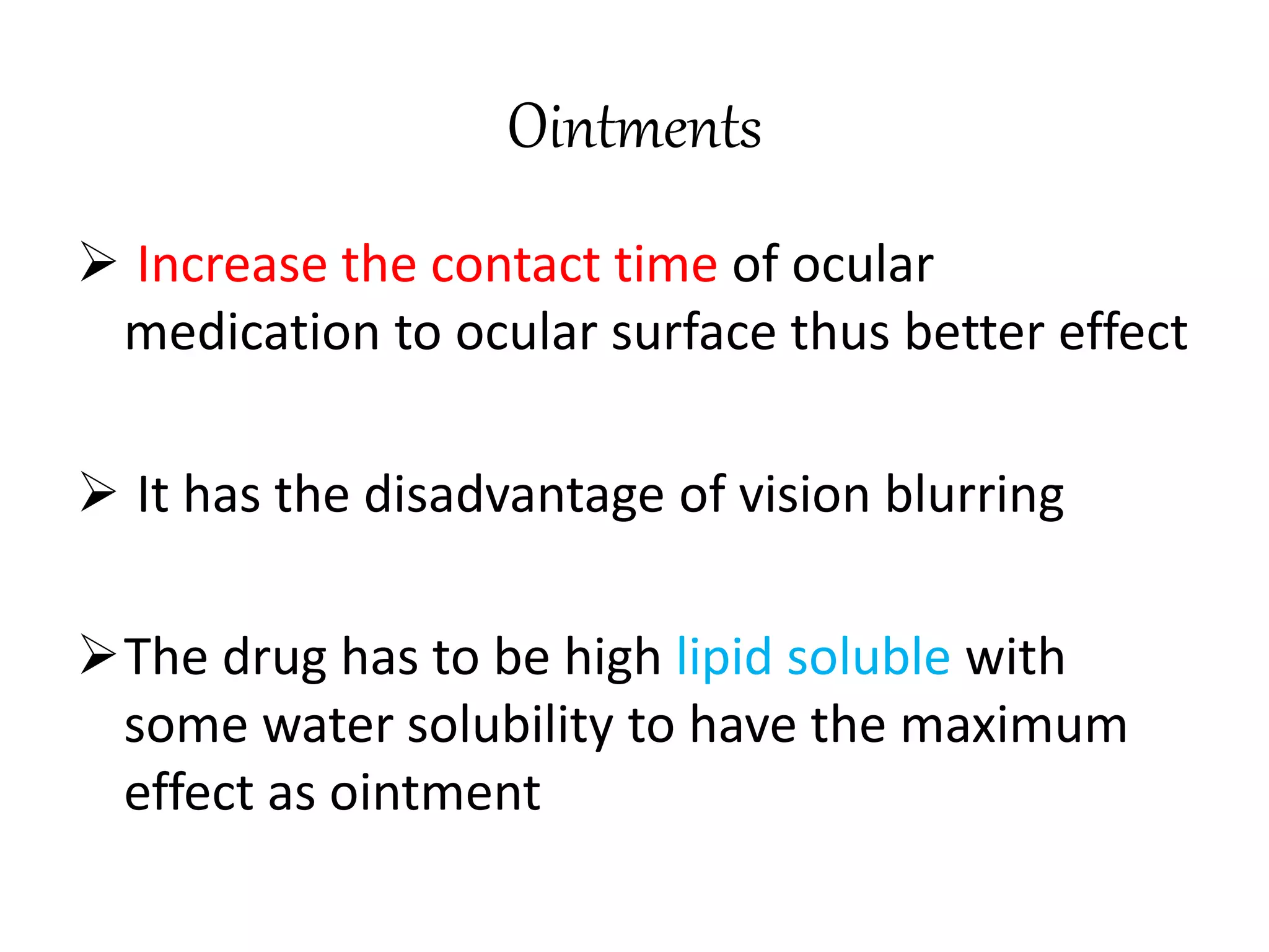 Ocular pharmacology | PPTX
