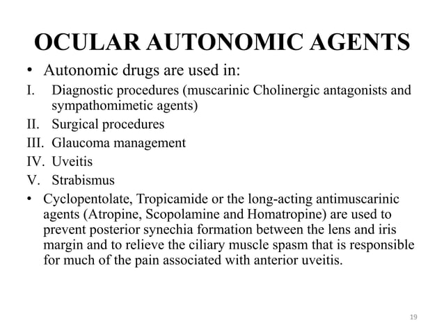 BEGINNERS OCULAR PHARMACOLOGY (OPT 421).pptx