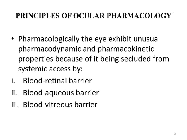 BEGINNERS OCULAR PHARMACOLOGY (OPT 421).pptx