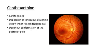 Ocular side effects of medicines | PPTX