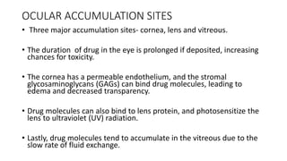 OCULAR SIDE EFFECTS OF SYSTEMICALLY ADMINISTERED DRUGS.pptx