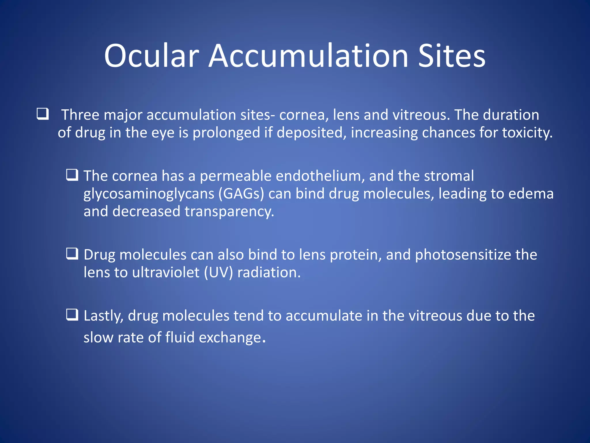 Ocular side effects of systemic drugs | PPTX