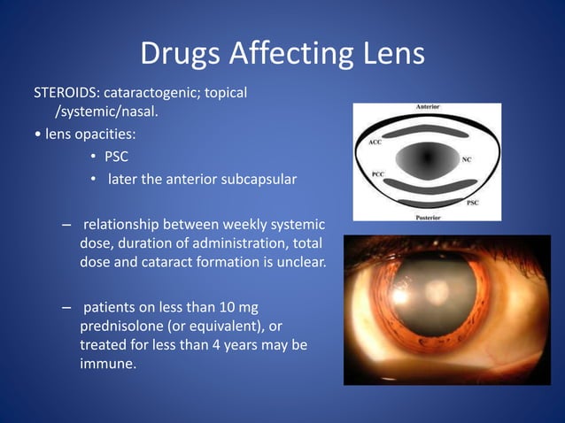 Ocular side effects of systemic drugs | PPT