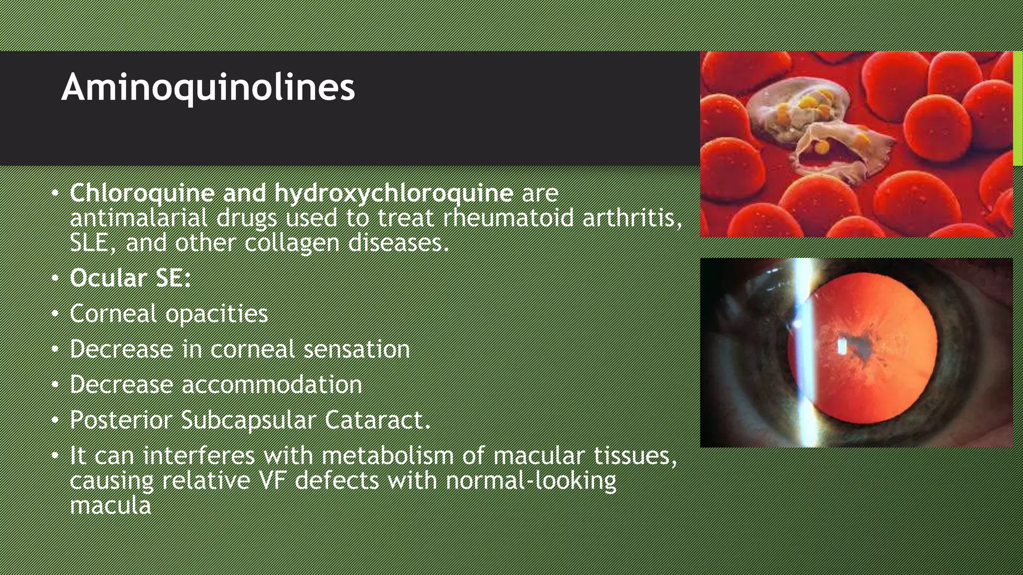 Ocular side effects of systemic drugs | PPTX