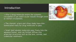 Ocular side effects of systemic drugs | PPTX