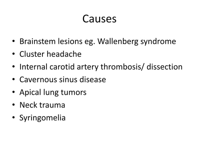 Ocular signs in medicine/ neurology | PPTX | Eye and Vision Conditions ...