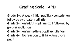 Ocular signs in medicine/ neurology | PPT