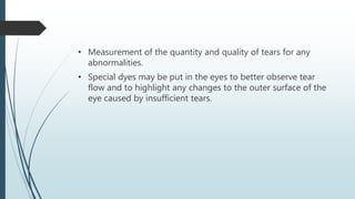 Ocular surface analysers | PPTX