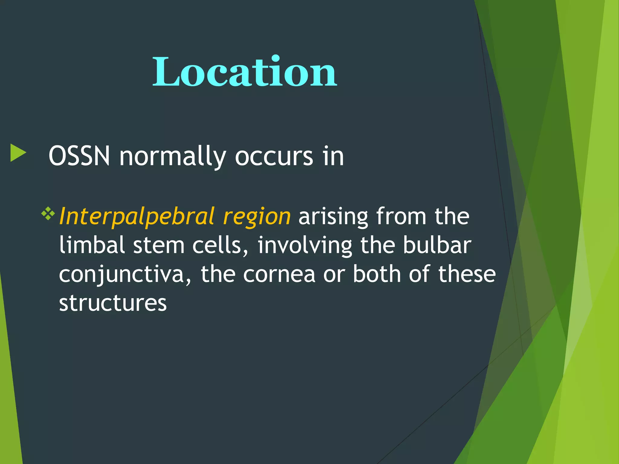 Ocular surface squamous neoplasia | PPT