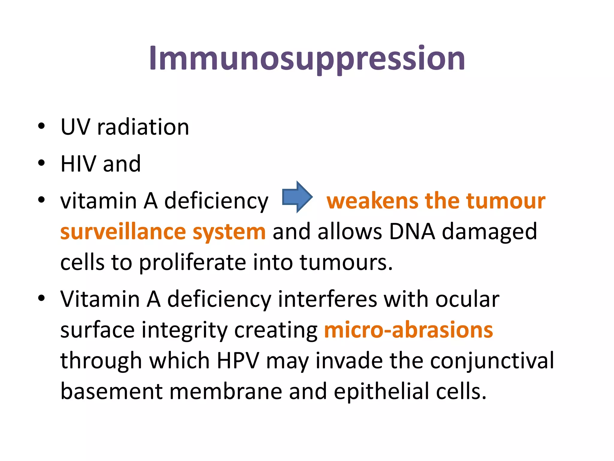 Ocular surface squamous neoplasia(ossn) | PPTX