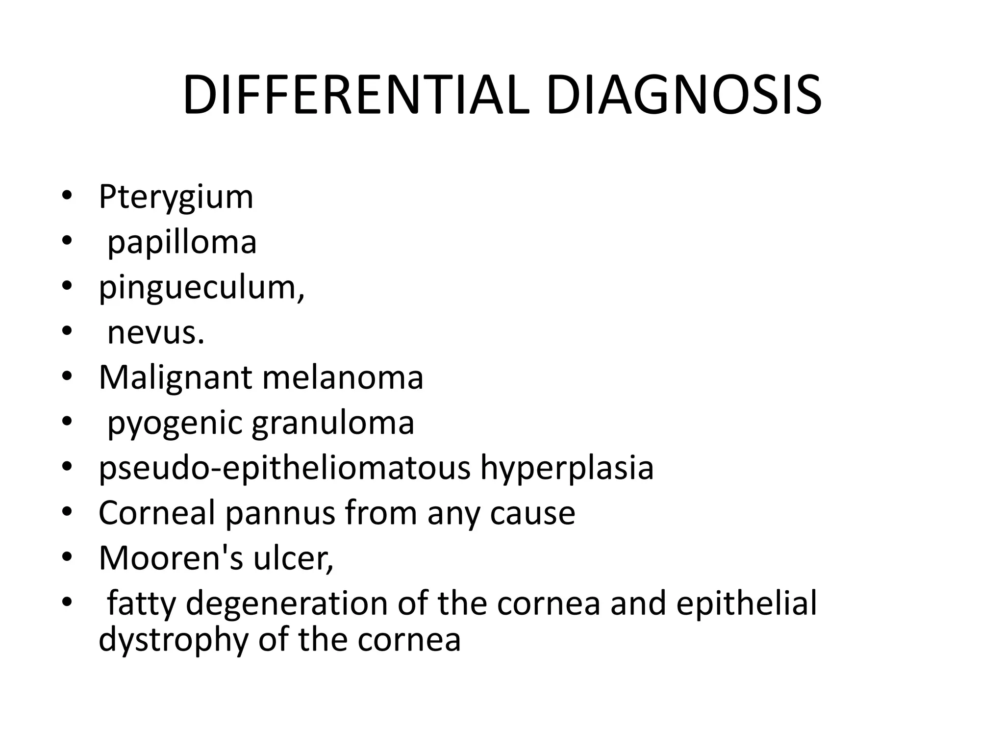 Ocular surface squamous neoplasia(ossn) | PPTX