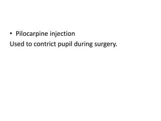 Ocular Therapeutics and Pharmacology Feb2nd2023.ppt